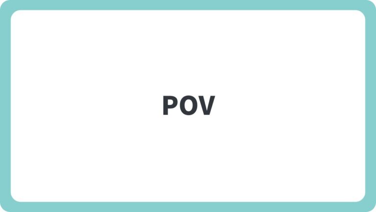 【英語表現】POV｜視点・立場を表す便利な略語 の意味と使い方 | English Phrase Palette